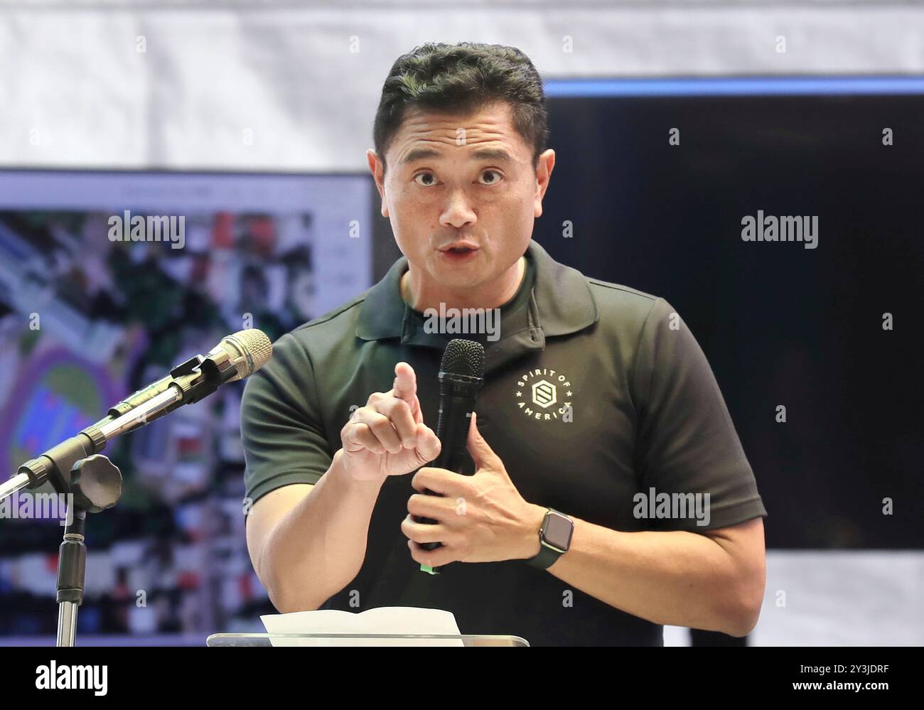 Alan Reyes, International Operations Chief of the Spirit of America ...