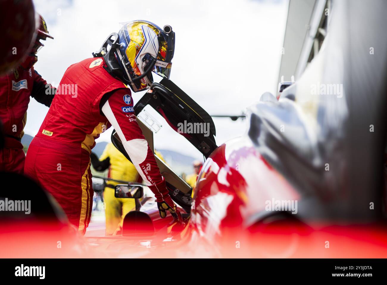 PIER GUIDI Alessandro (ita), Ferrari AF Corse, Ferrari 499P, portrait ...
