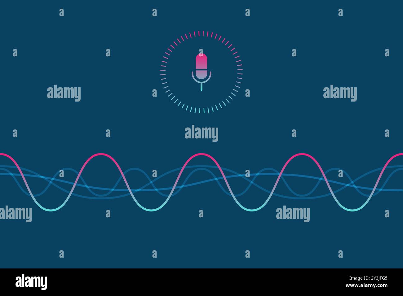 Speech recognition vector vectors hi-res stock photography and images ...