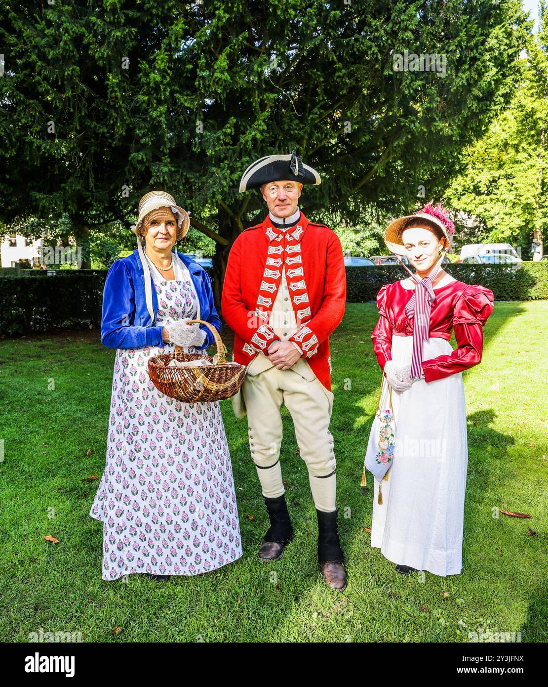 bath, Somerset, UK. 14th Sep, 2024. The Jane Austing yearly celebration ...