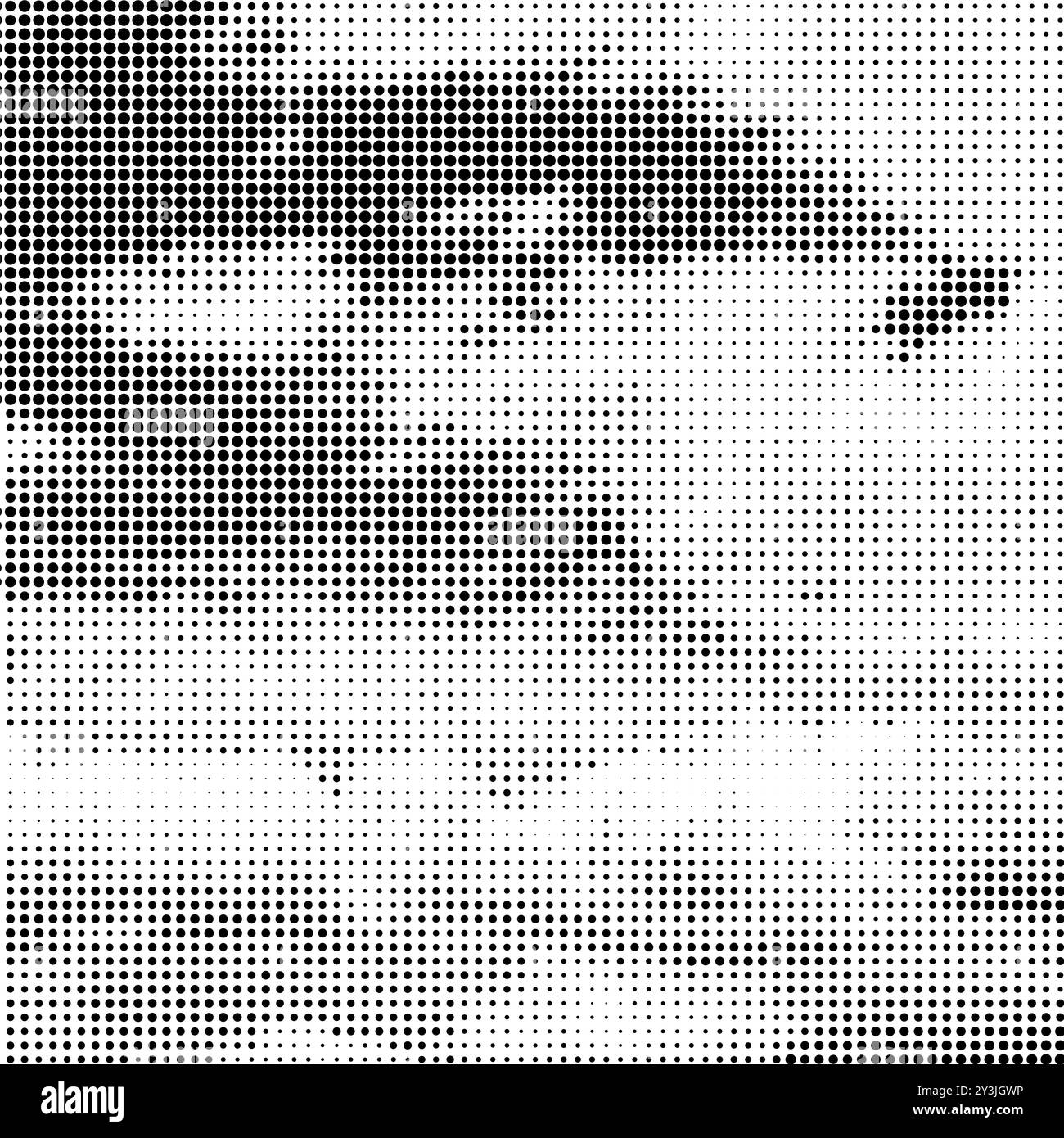 Halftone Pattern. Set of Dots. Dotted Texture on White Background ...