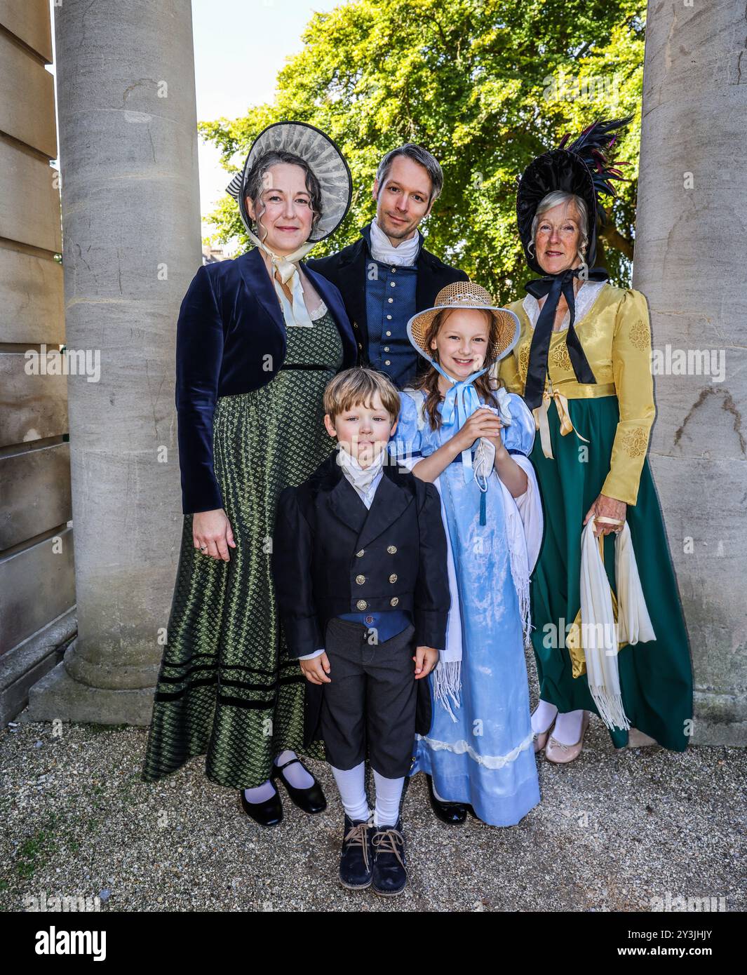 bath, Somerset, UK. 14th Sep, 2024. The Jane Austing yearly celebration ...