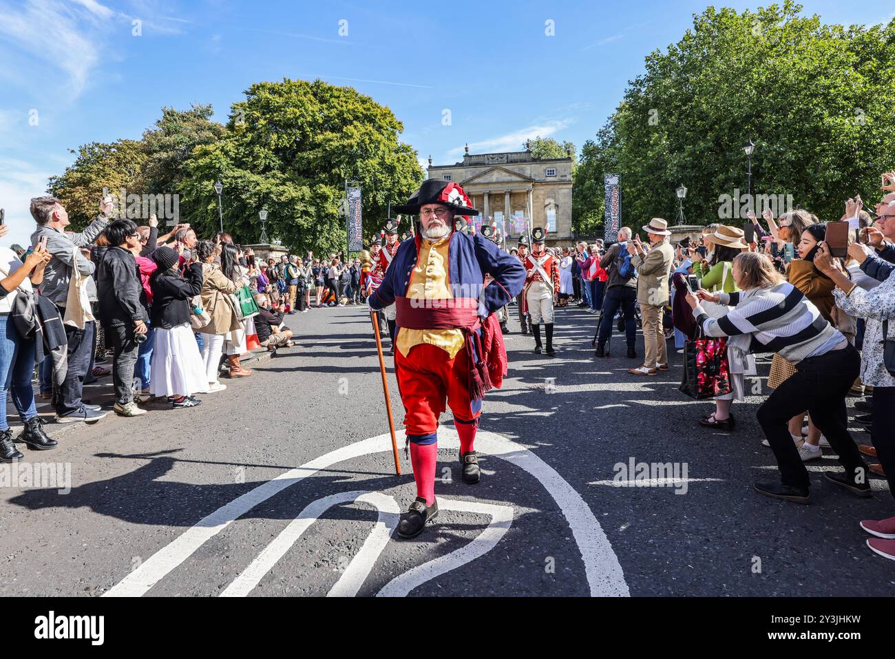 bath, Somerset, UK. 14th Sep, 2024. The Jane Austing yearly celebration ...