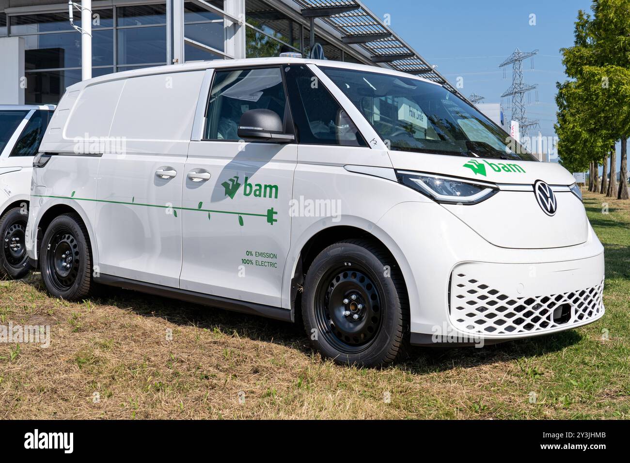 bam Volkswagen ID. Buzz electric van Stock Photo - Alamy