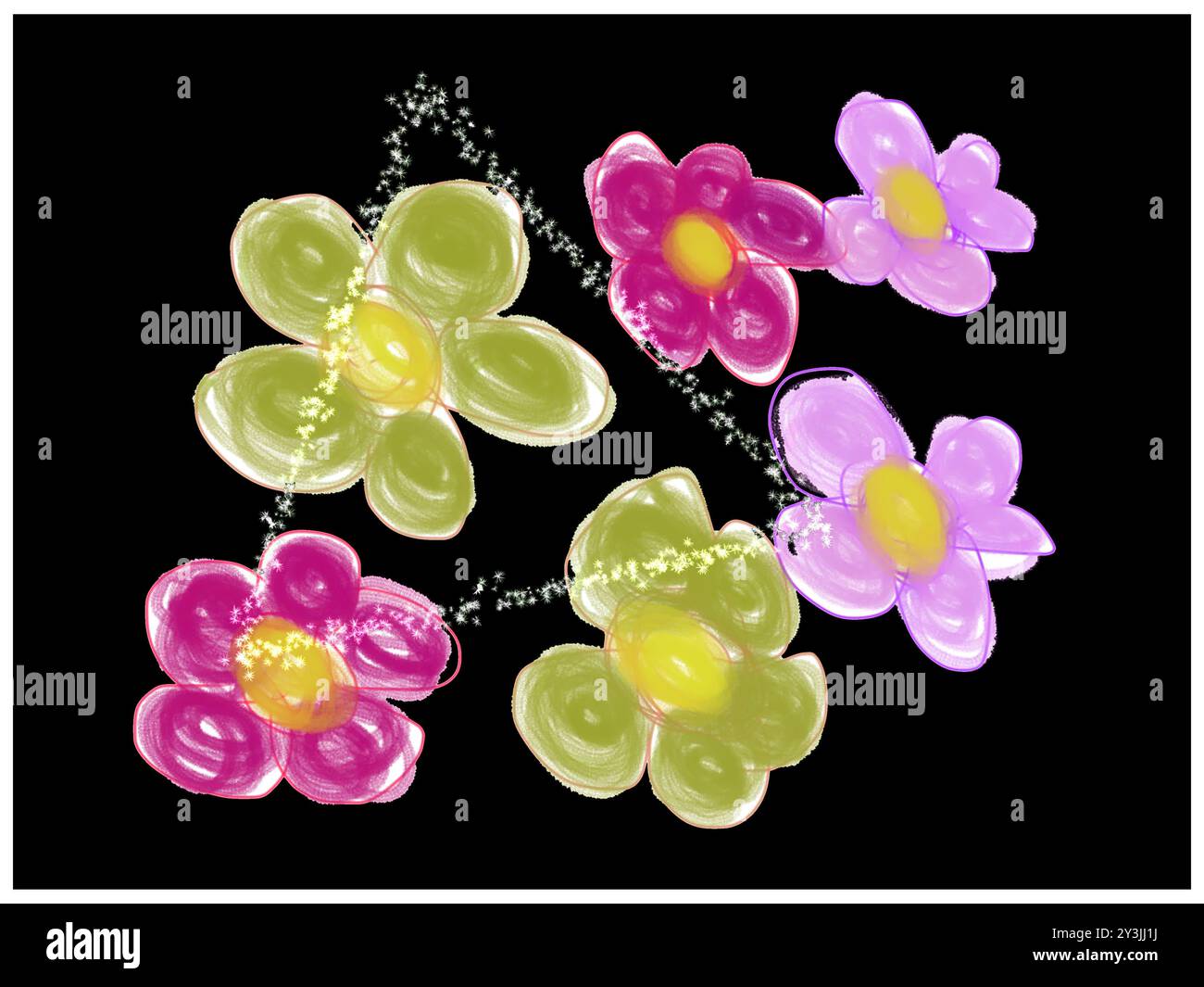Pink flower images hd Cut Out Stock Images & Pictures - Alamy