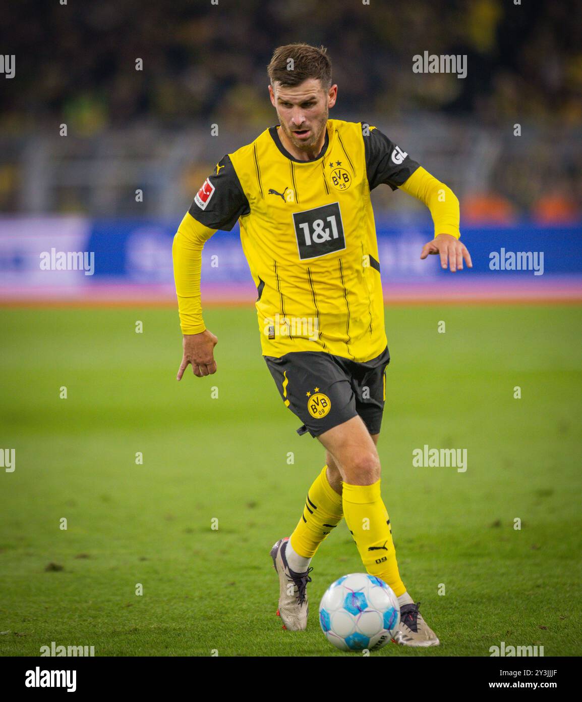 Dortmund, Germany. 13th SEP 2024. Pascal Gross (BvB) Borussia Dortmund ...