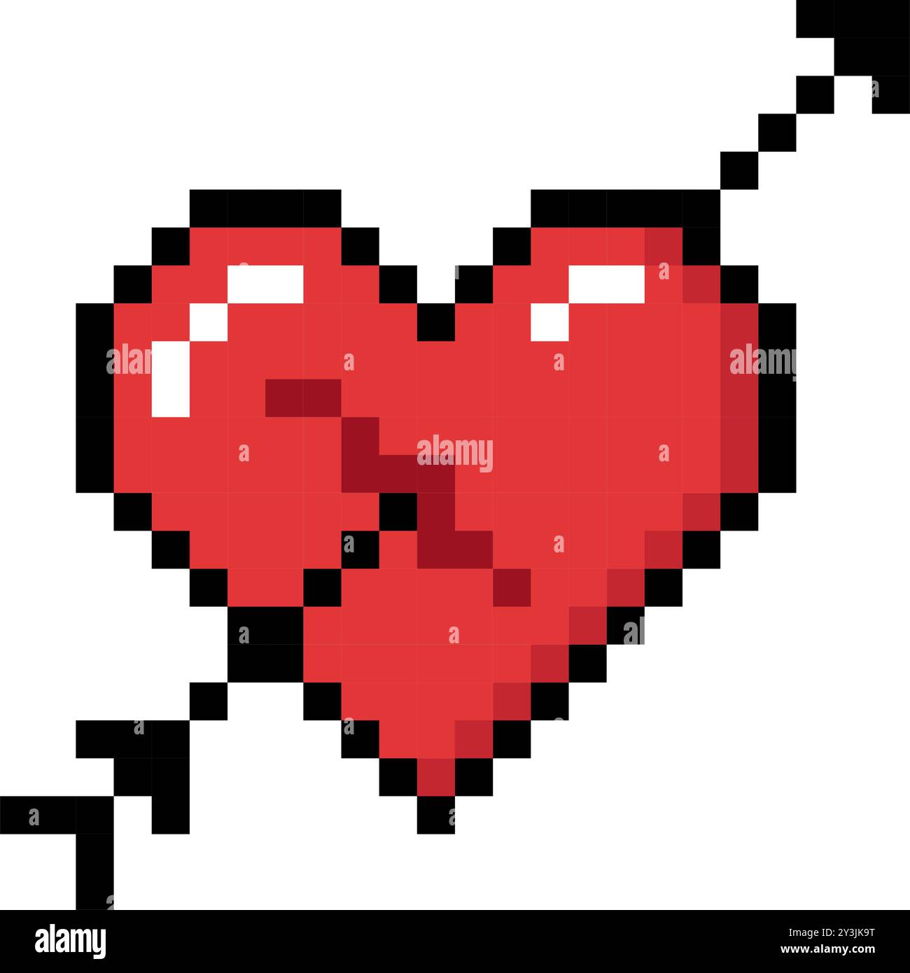 Abstract background arrow pixel art hi-res stock photography and images ...