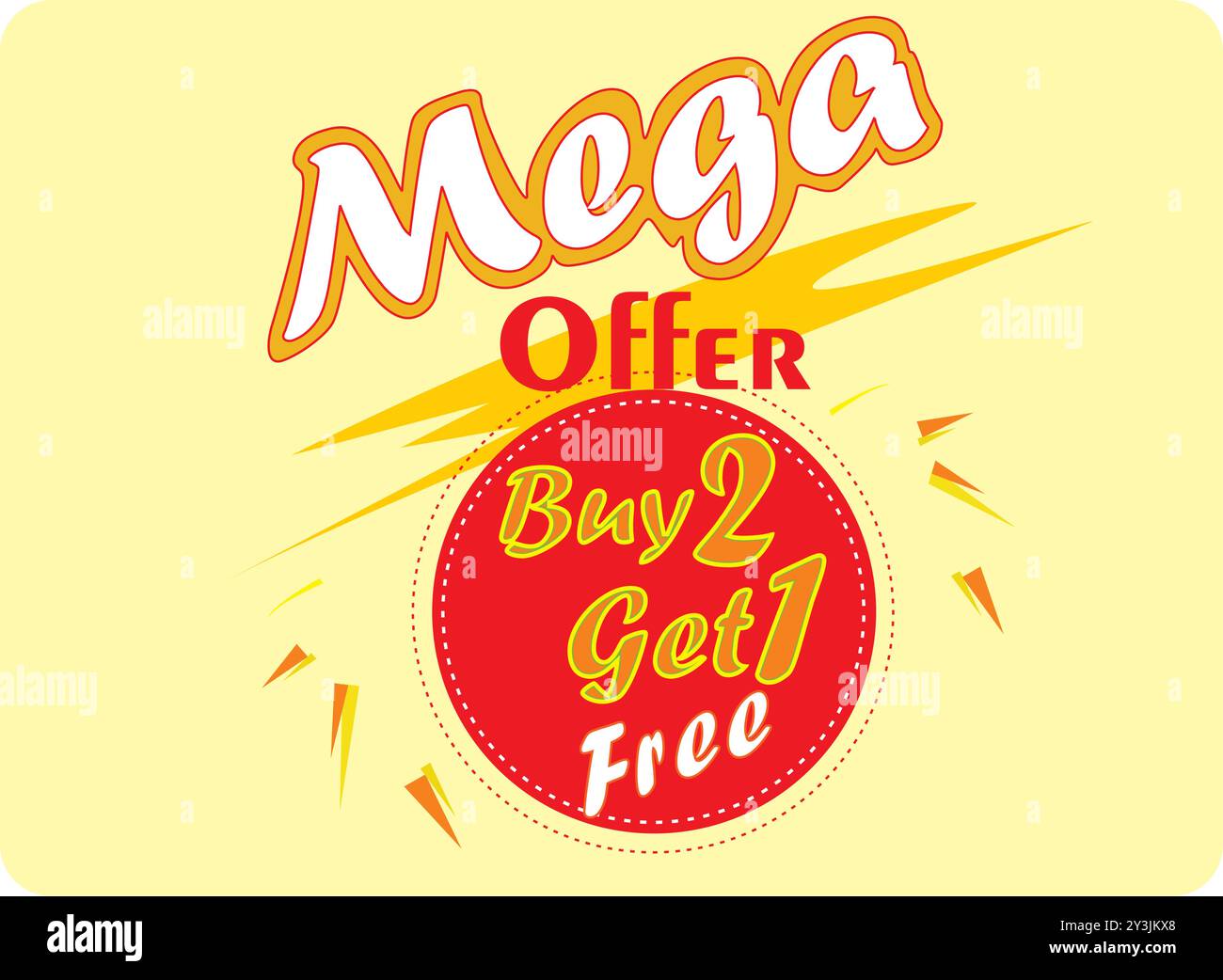 Great discount mega sale Stock Vector Images - Alamy