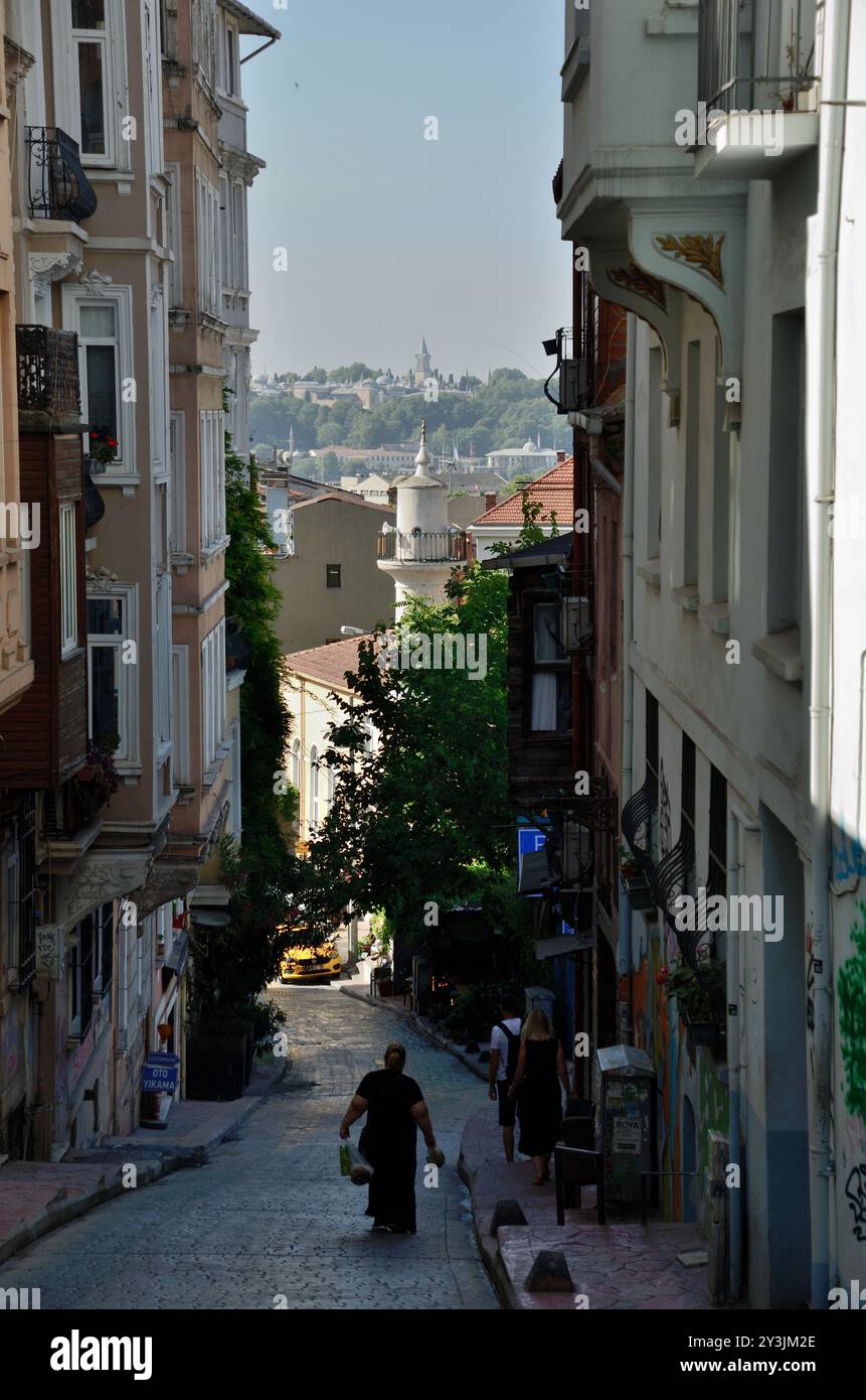 Pera, Beyoğlu, Istanbul, Turkey, Europe-Asia Stock Photo - Alamy