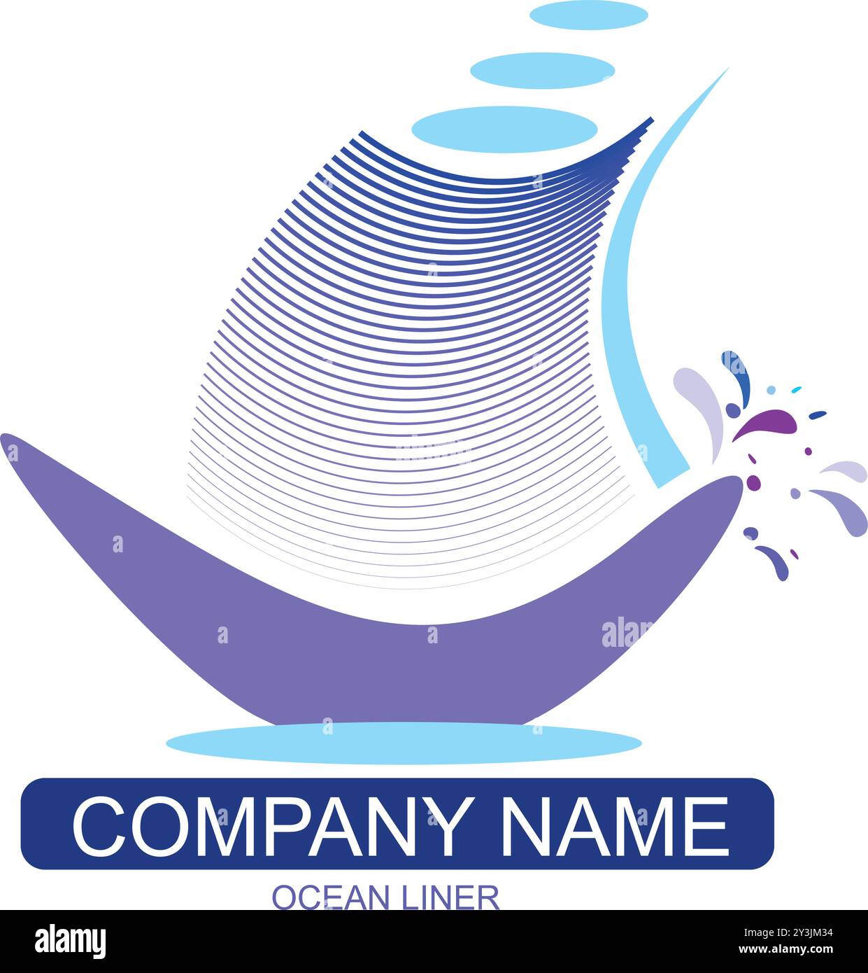 Shipping Company Logo Design With Boat Or Yacht 1 Stock Vector Image shipping-company-logo-design-with-boat-or-yacht-1-stock-vector-image
