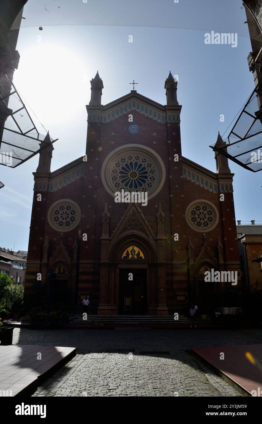 St. Antuan Kilisesi, Pera, Beyoğlu, Istanbul, Turkey, Europe-Asia Stock ...
