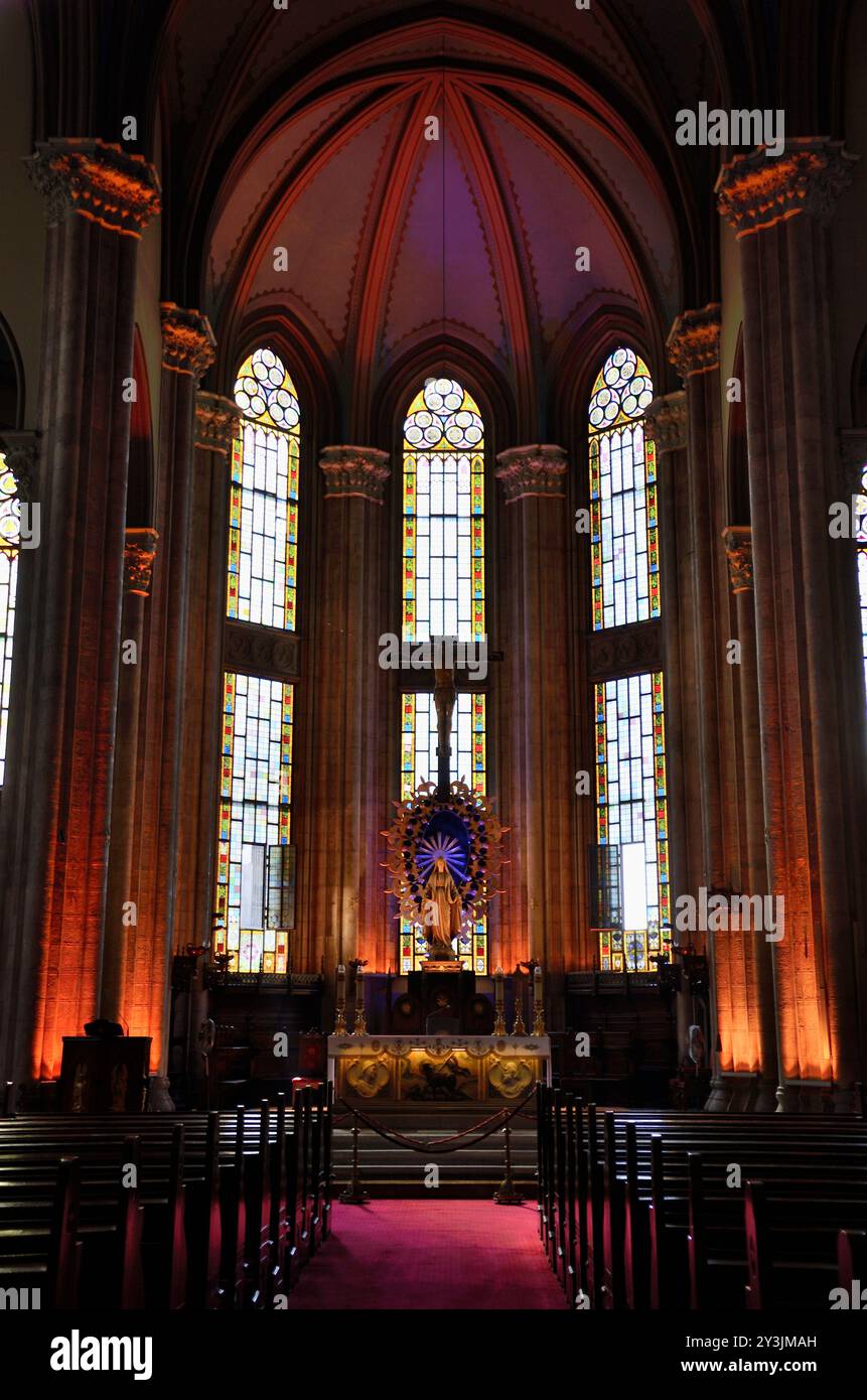 St. Antuan Kilisesi, Pera, Beyoğlu, Istanbul, Turkey, Europe-Asia Stock ...