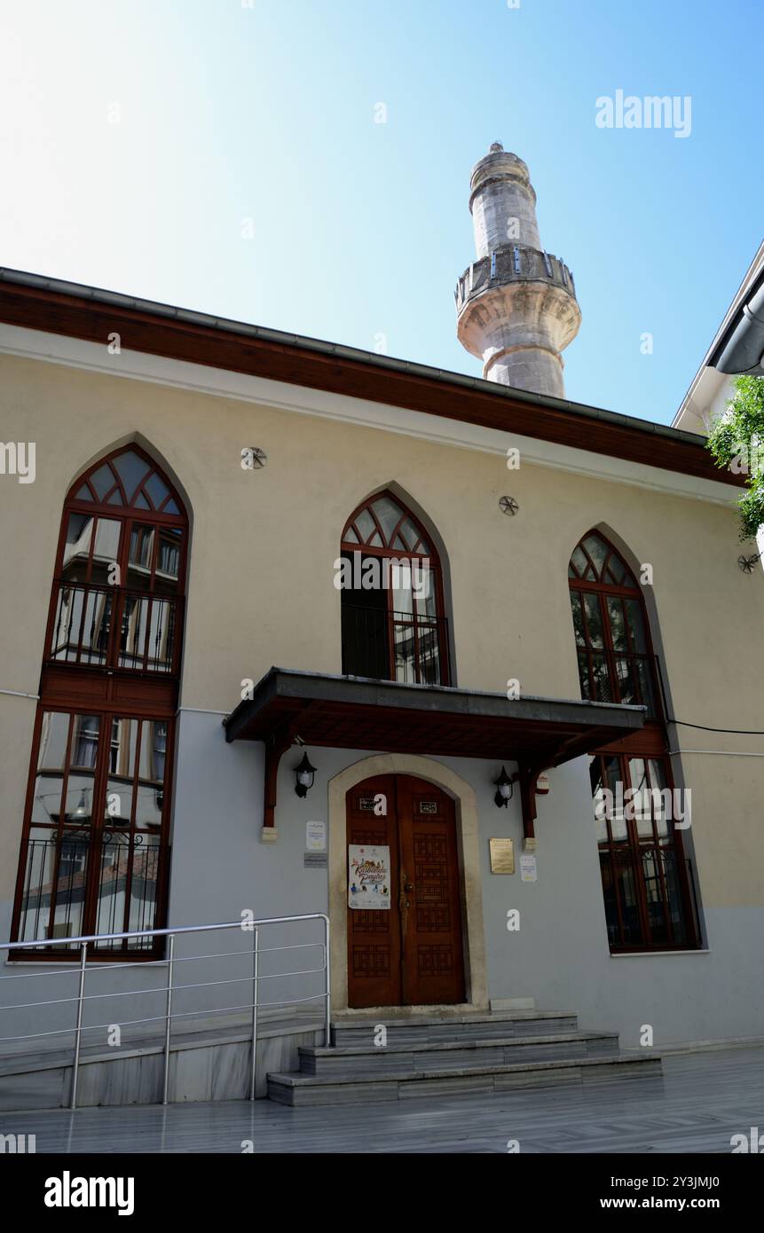Hussein Agha Mosque, Pera, Beyoğlu, Istanbul, Turkey, Europe-Asia Stock ...