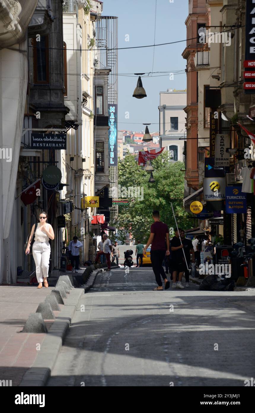 Pera, Beyoğlu, Istanbul, Turkey, Europe-Asia Stock Photo - Alamy