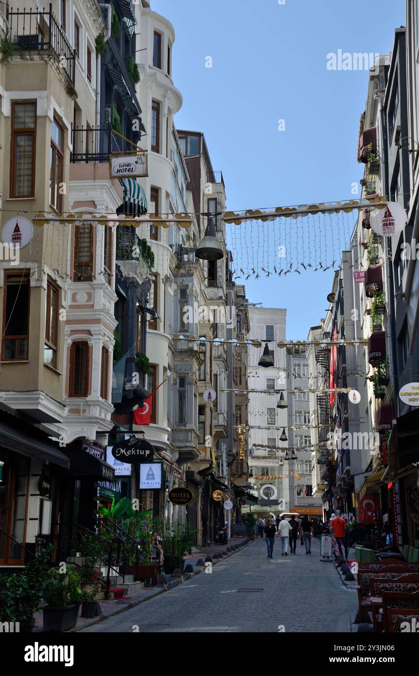 Pera, Beyoğlu, Istanbul, Turkey, Europe-Asia Stock Photo - Alamy