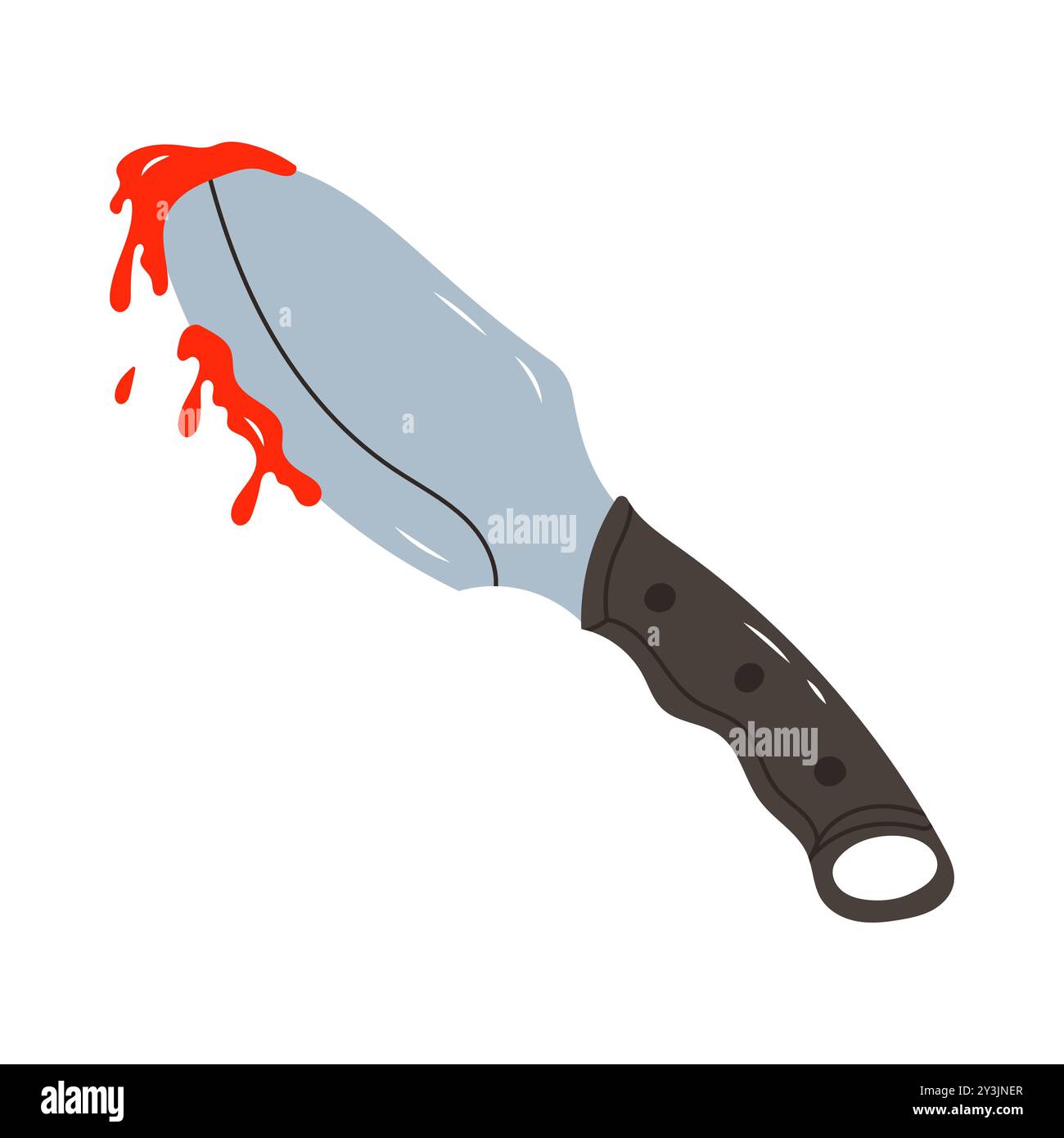 Bloody knife vector icon Stock Vector Image & Art - Alamy
