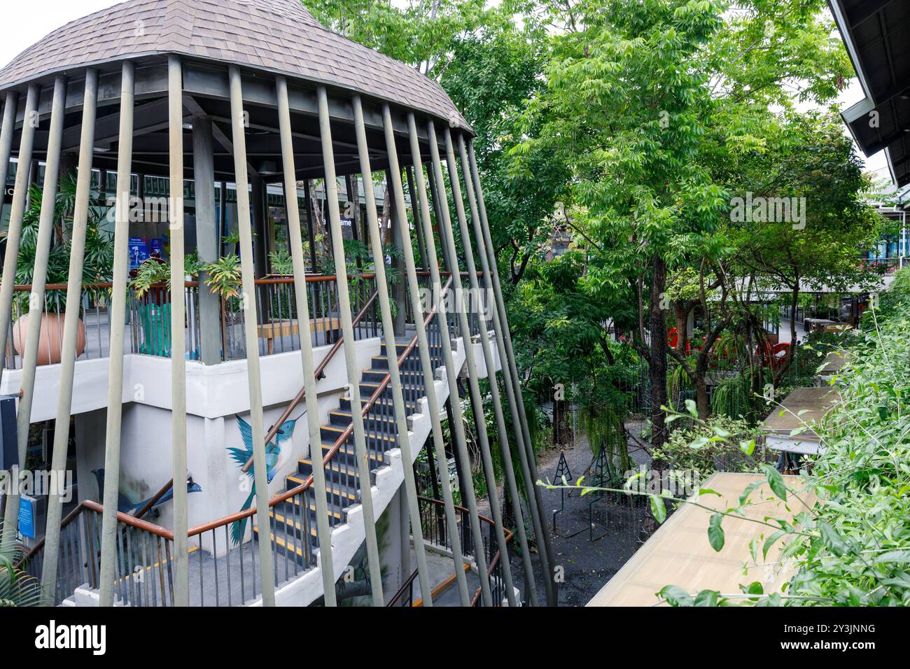 Ko Samui, Thailand - July 11,2024:A unique, open-air architectural ...