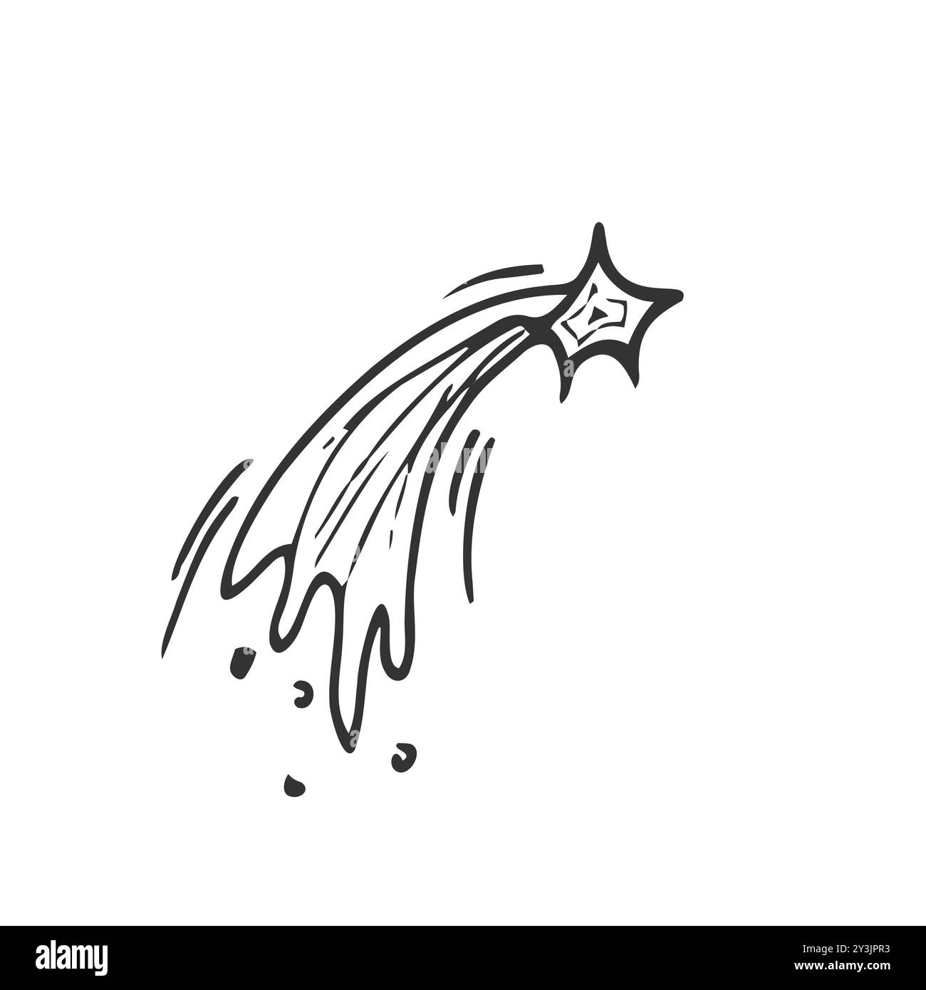 Star drawing hi-res stock photography and images - Alamy