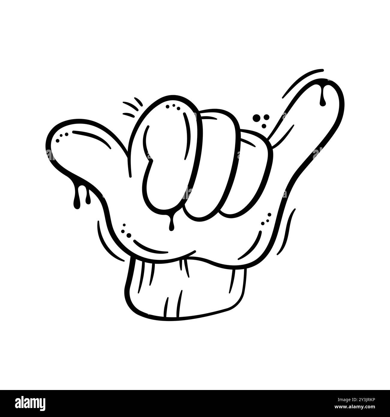 Sticker ready to use Black and White Stock Photos & Images - Alamy