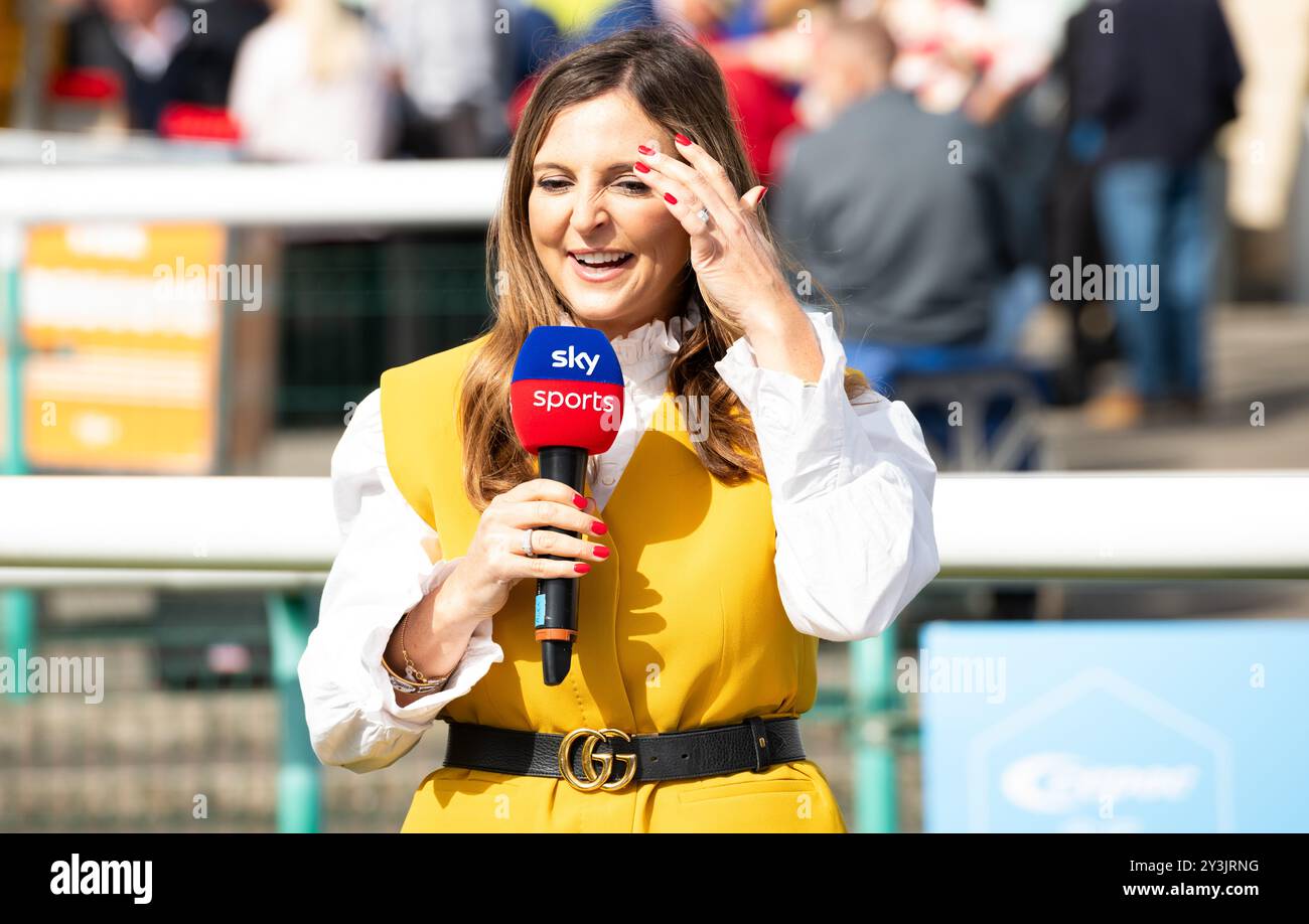 Doncaster, UK, Saturday 14th September 2024; Sky Sports Racing ...