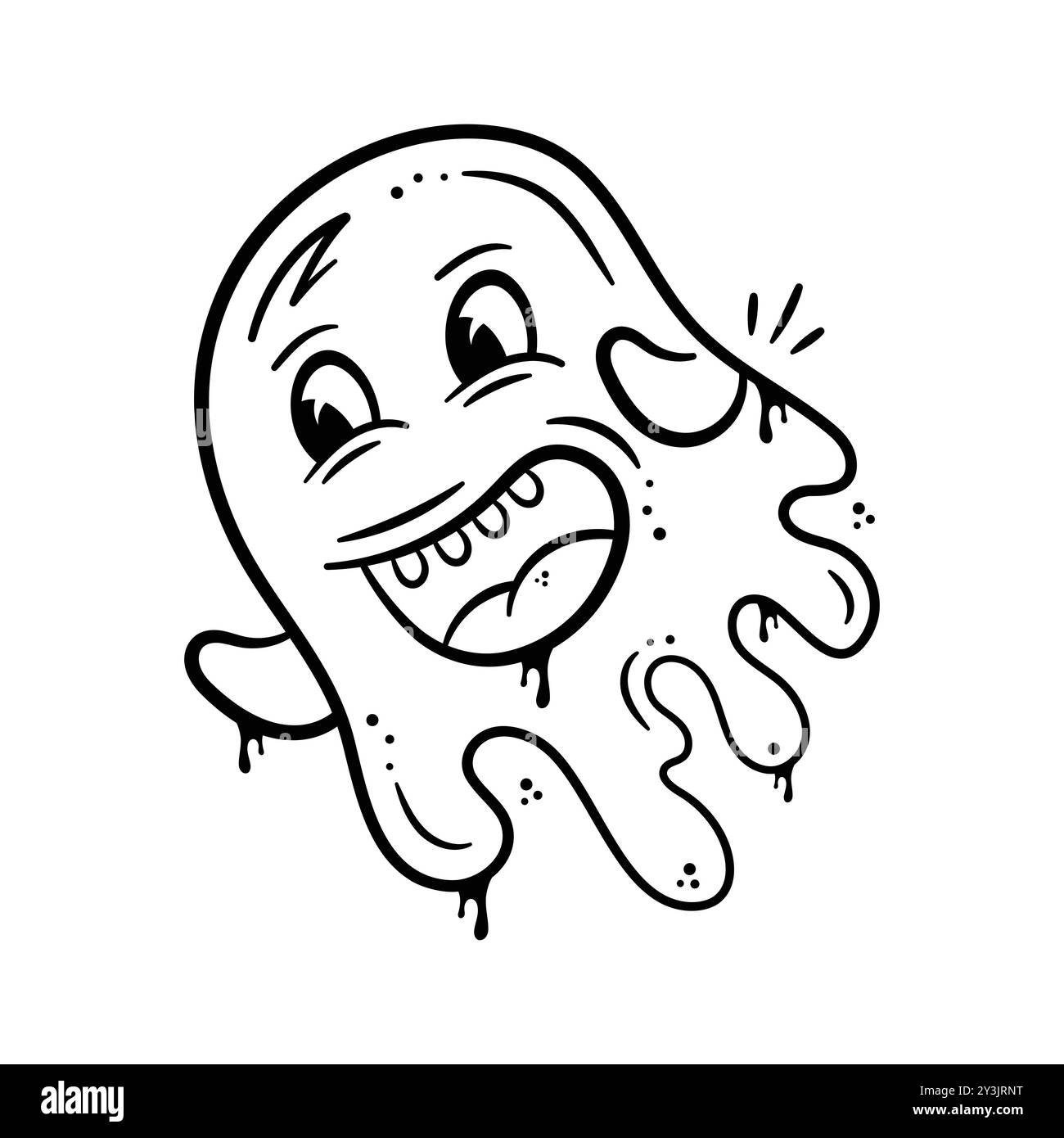 Horror look Cut Out Stock Images & Pictures - Alamy