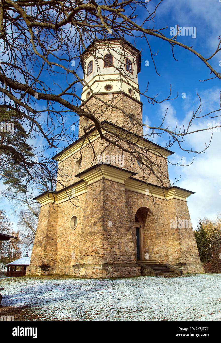 Geodetic observation point hi-res stock photography and images - Alamy
