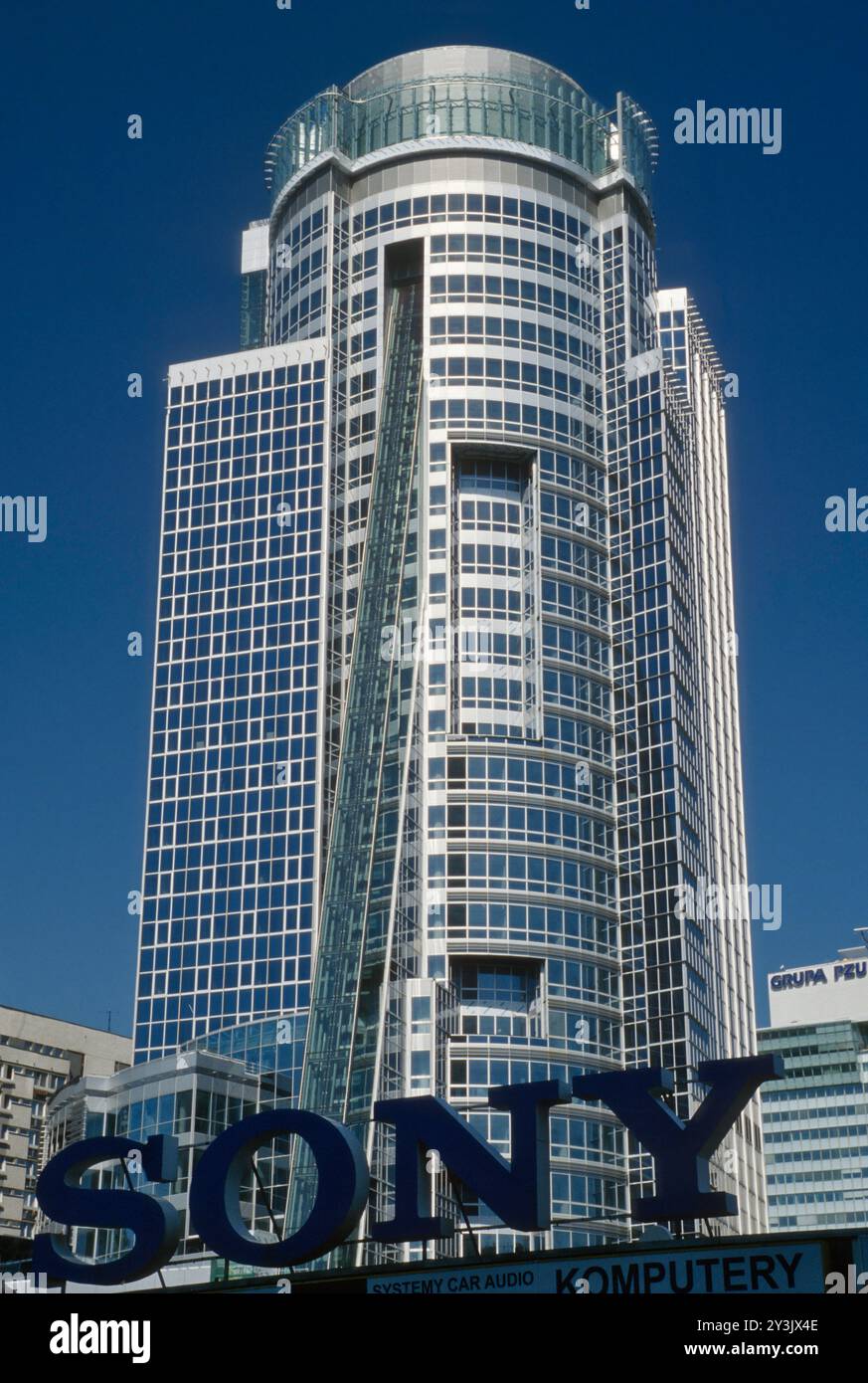 Warsaw one building office hi-res stock photography and images - Alamy