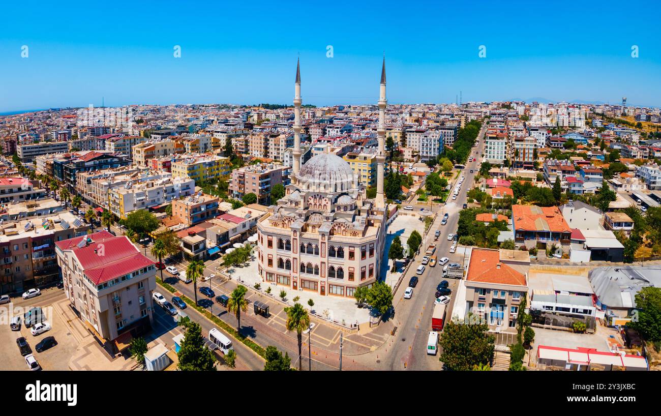 Didim Merkez Cami means Didim Central Mosque aerial panoramic view ...