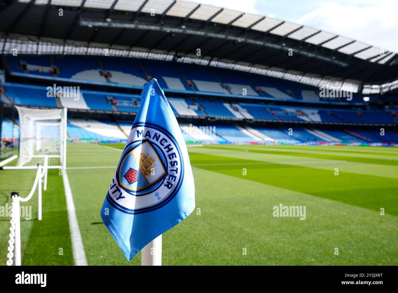 A general view from inside the stadium before the Premier League match ...