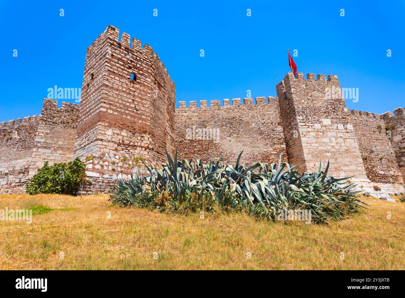 Ayasuluk Citadel is a byzantine fortress at the Ephesus ancient greek ...