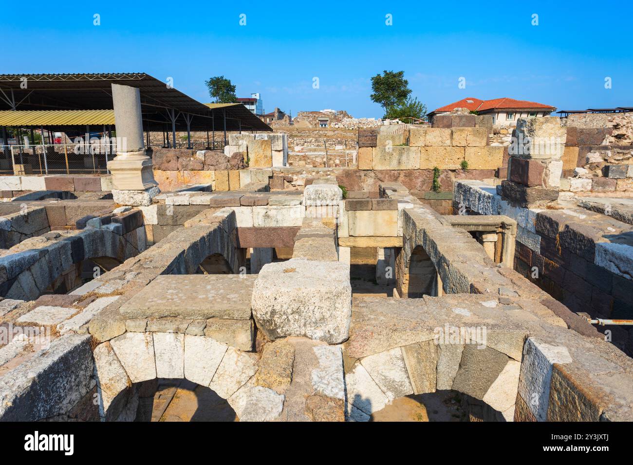 The Agora of Smyrna in Izmir. The Agora of Smyrna is an ancient Roman ...