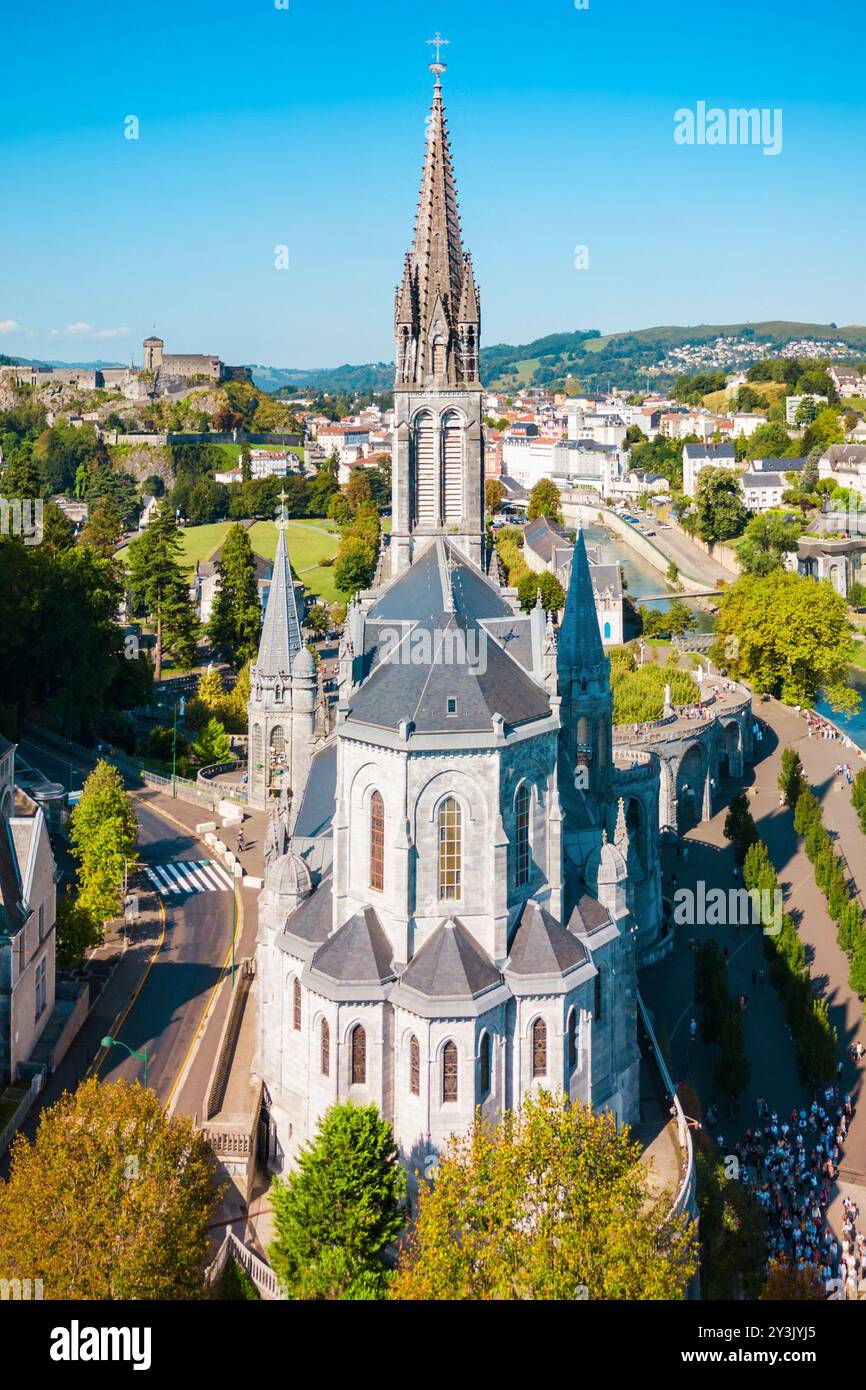 Sanctuary of Our Lady of Lourdes is a roman catholic church in Lourdes ...