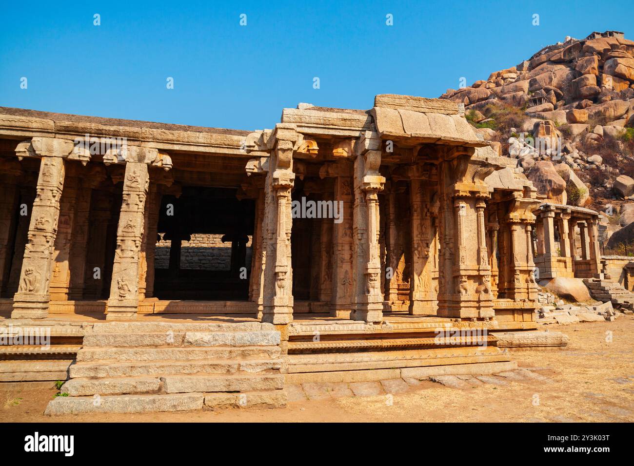 The Group of Monuments at Hampi was the centre of the Hindu ...
