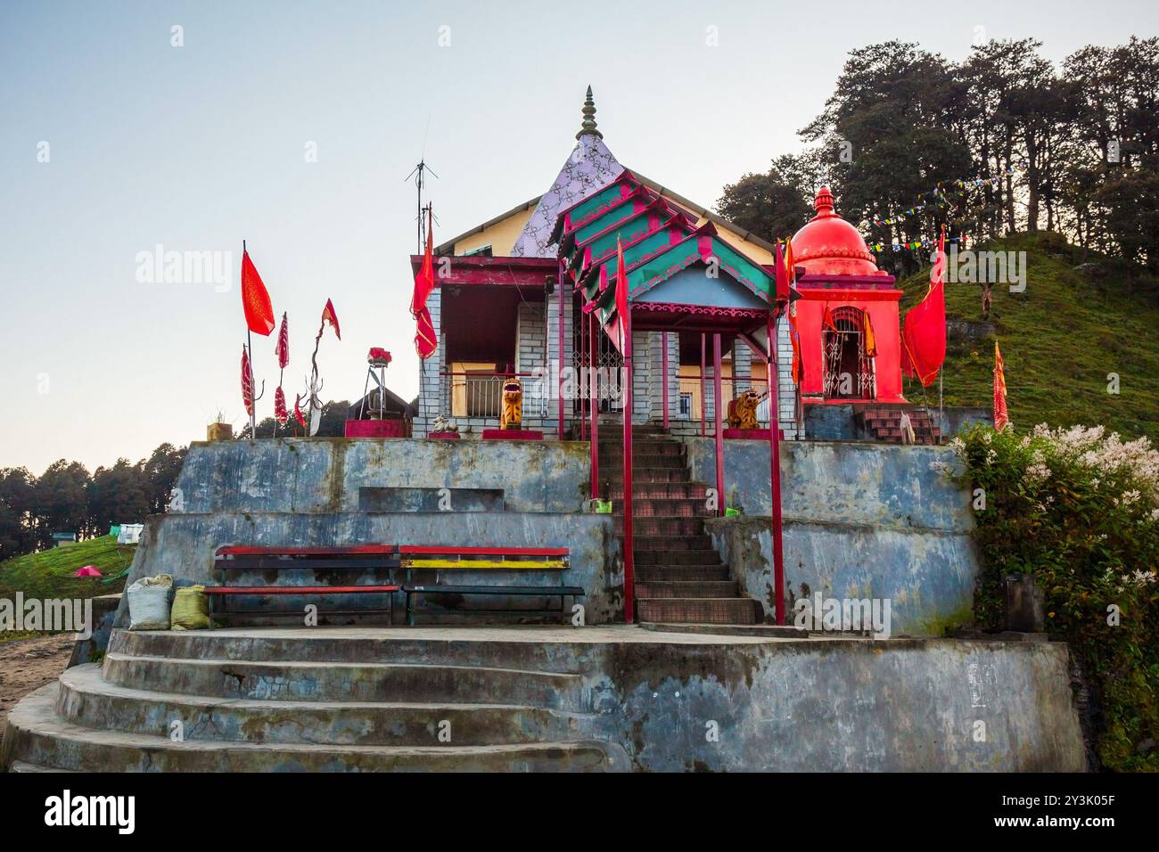Mahakali Temple is a hindu temple at the Jalori pass, Himachal Pradesh ...