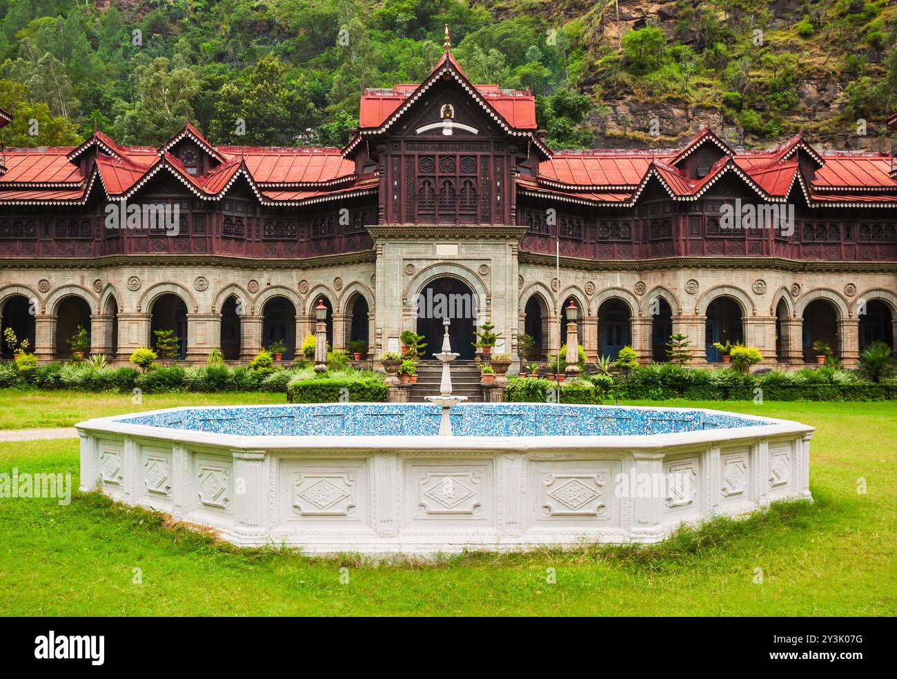 Padam Palace in Rampur Bushahr town, Himachal Pradesh state in India ...
