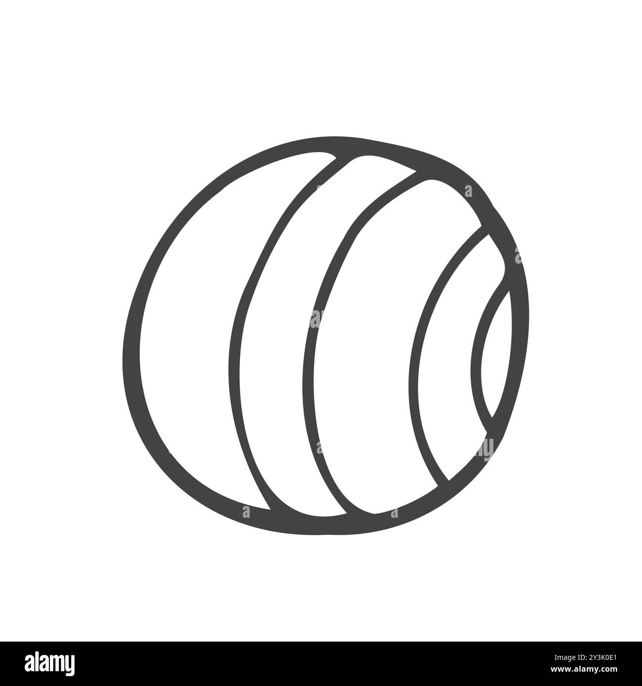 Illustration tennis ball outline isolated Cut Out Stock Images ...
