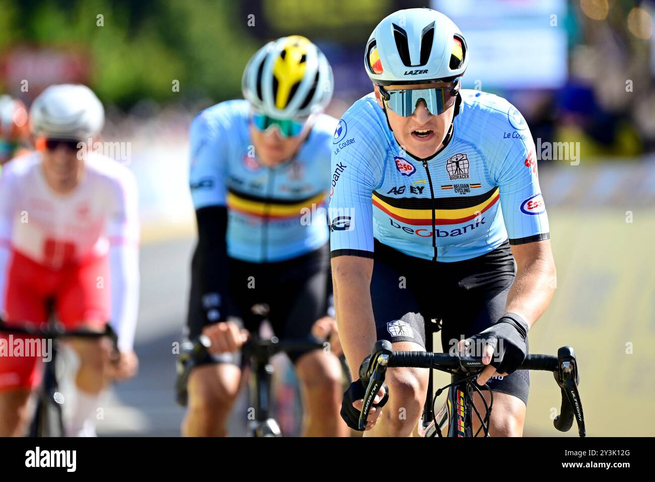 Hasselt, Belgium. 14th Sep, 2024. Matijs Van Strijthem pictured during ...