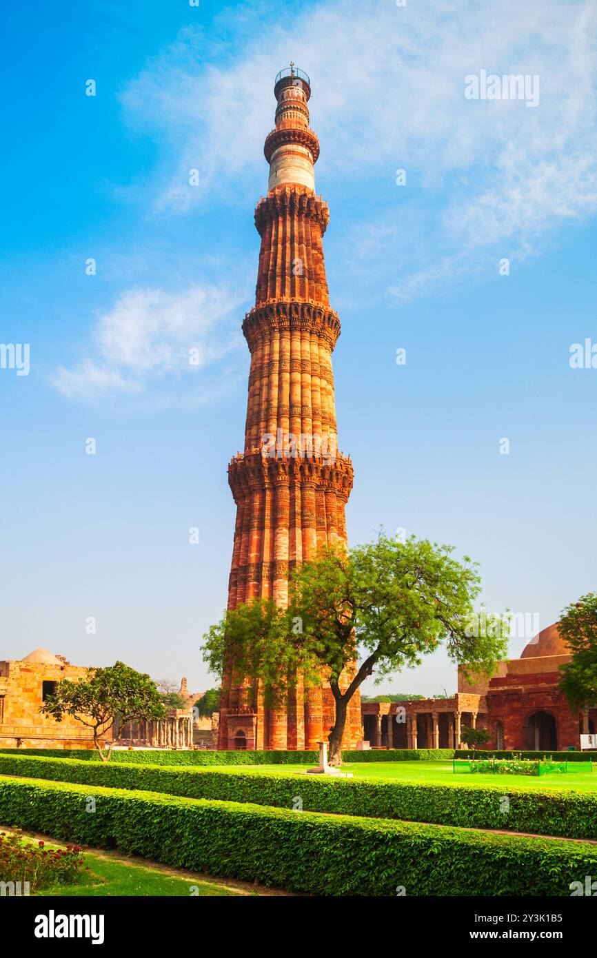 Qutb Minar or Qutub Minar or Qutab is a 73 metre minaret tower in Delhi ...