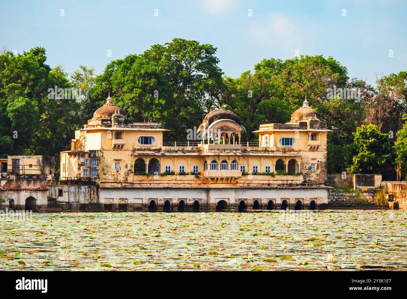 Sukh Mahal is a medieval palace situated at the Jet Sagar lake in Bundi ...