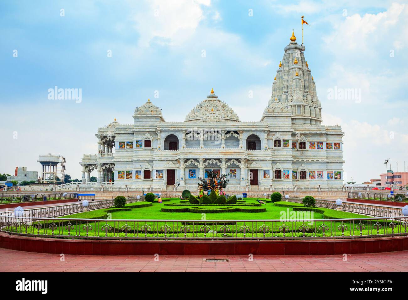 Prem Mandir is a Hindu temple dedicated to Shri Radha Krishna in ...
