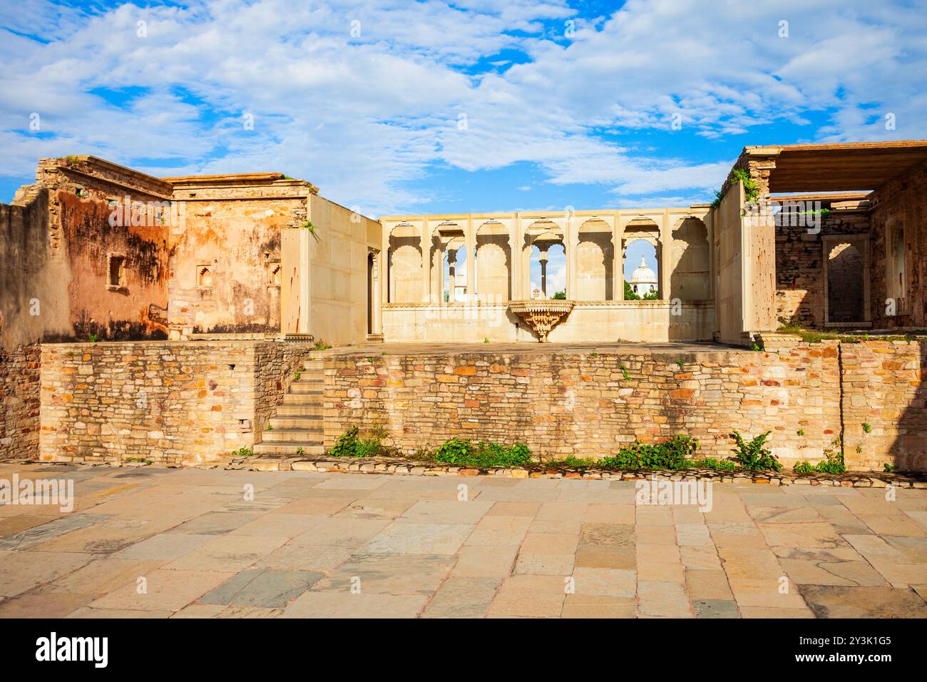 Kumbha Palace in Chittor Fort in Chittorgarh city, Rajasthan state of ...