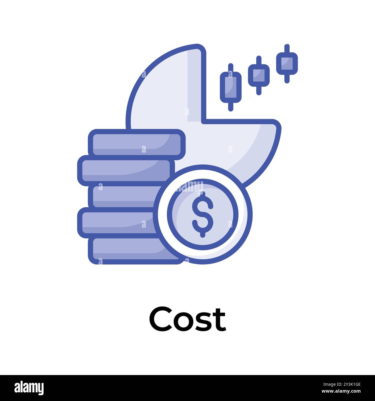 Trading cost vector design, ready to use and download icon Stock Vector ...