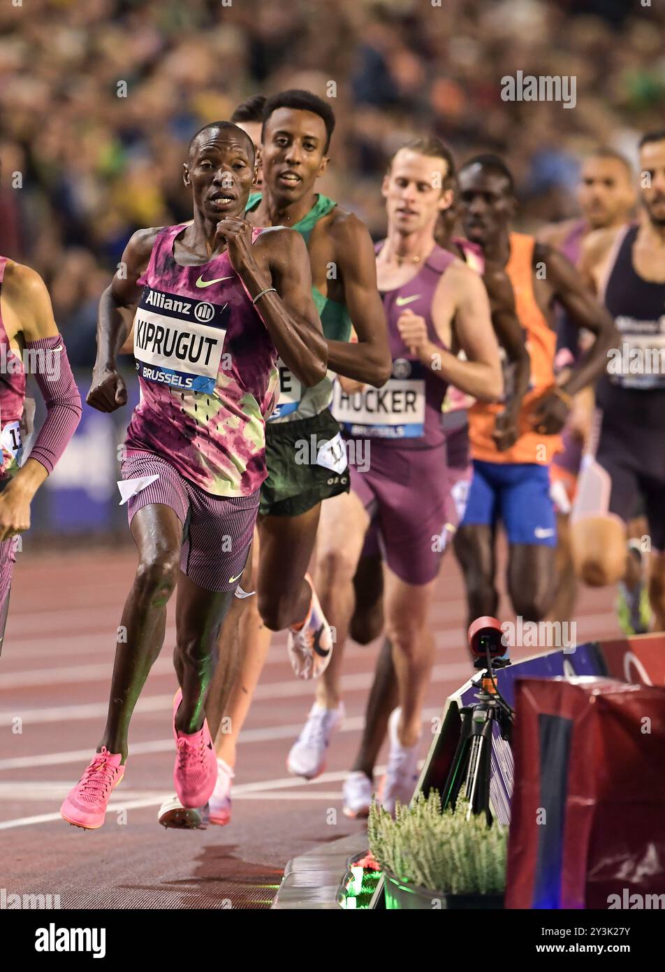 Boaz Kiprugut of Kenya competing in the men 1500m race at the Memorial ...