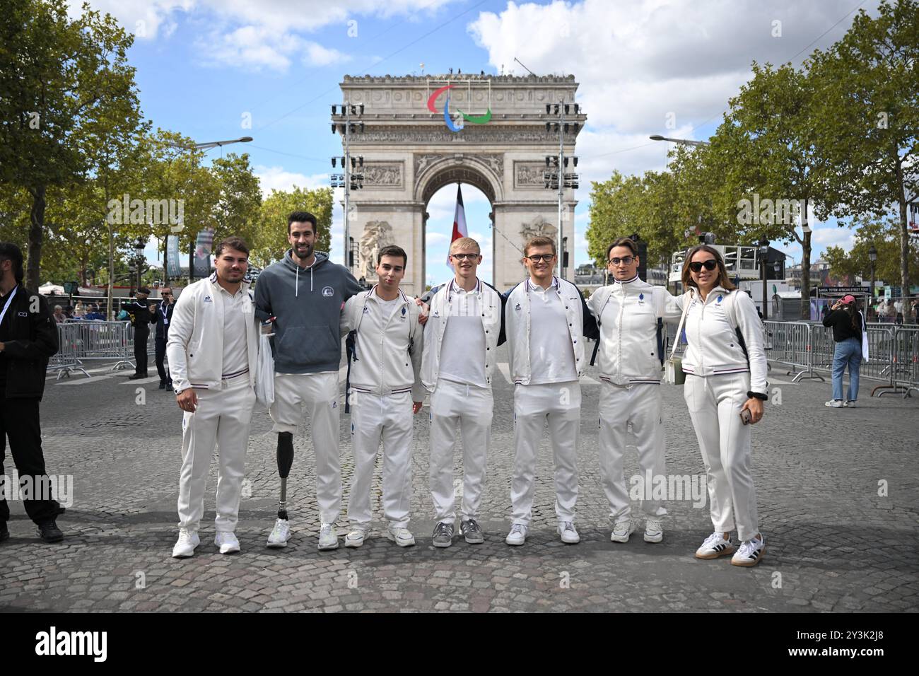 Paris, France. 14th Sep, 2024. Rugby player Antoine Dupont, French ...