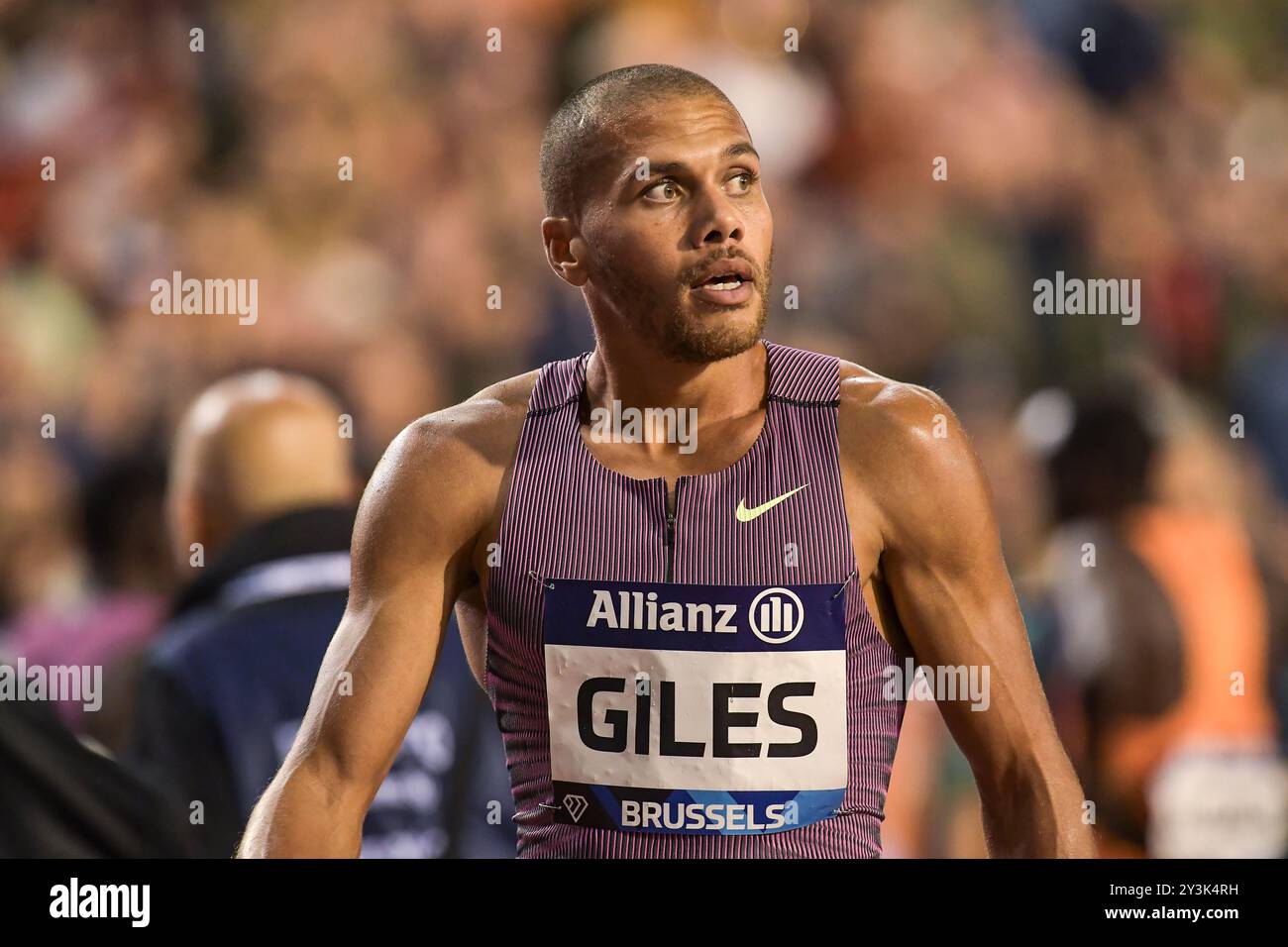 Elliot Giles of Great Britain competing in the men 1500m race at the ...