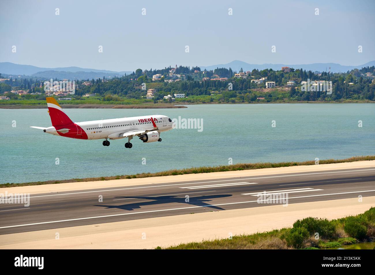 Ankunft Flughafen Korfu