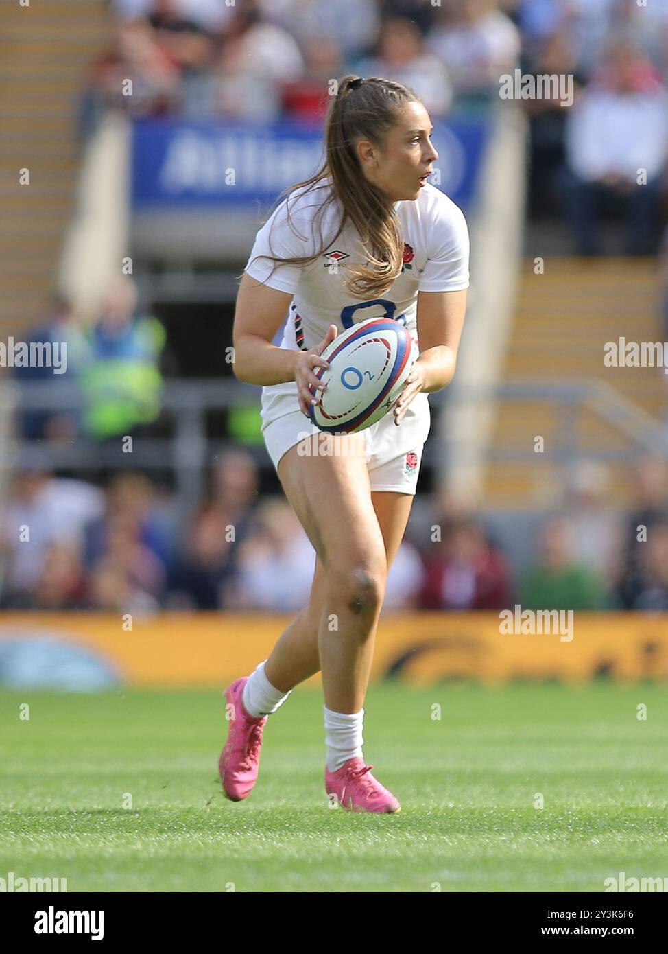 London, United Kingdom. 14 September, 2024. Holly Aitchison of England ...