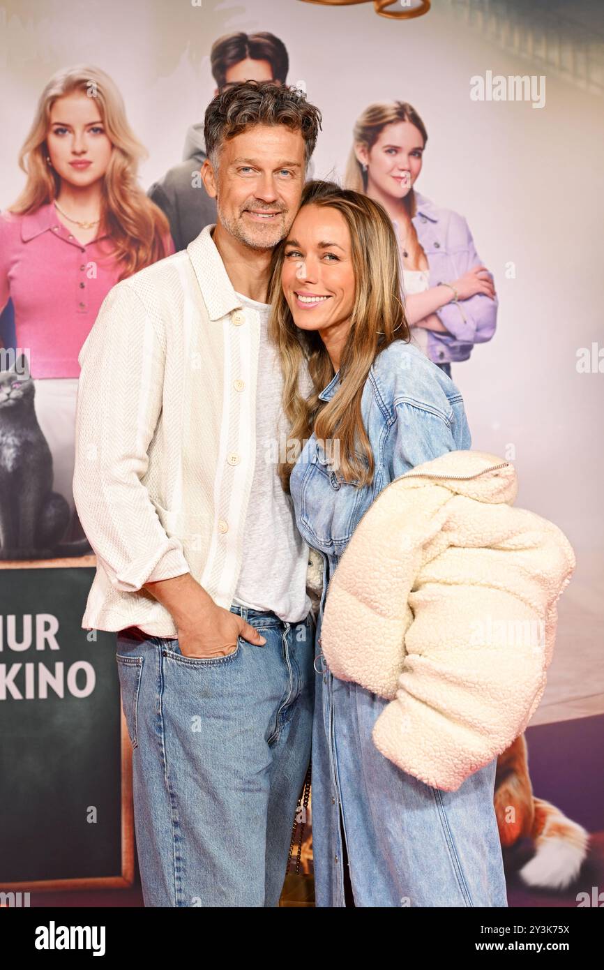 Munich, Germany. 14th Sep, 2024. Wayne Carpendale, actor and his wife ...
