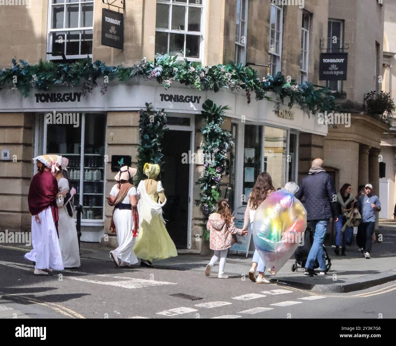 bath, Somerset, UK. 14th Sep, 2024. The Jane Austing yearly celebration ...