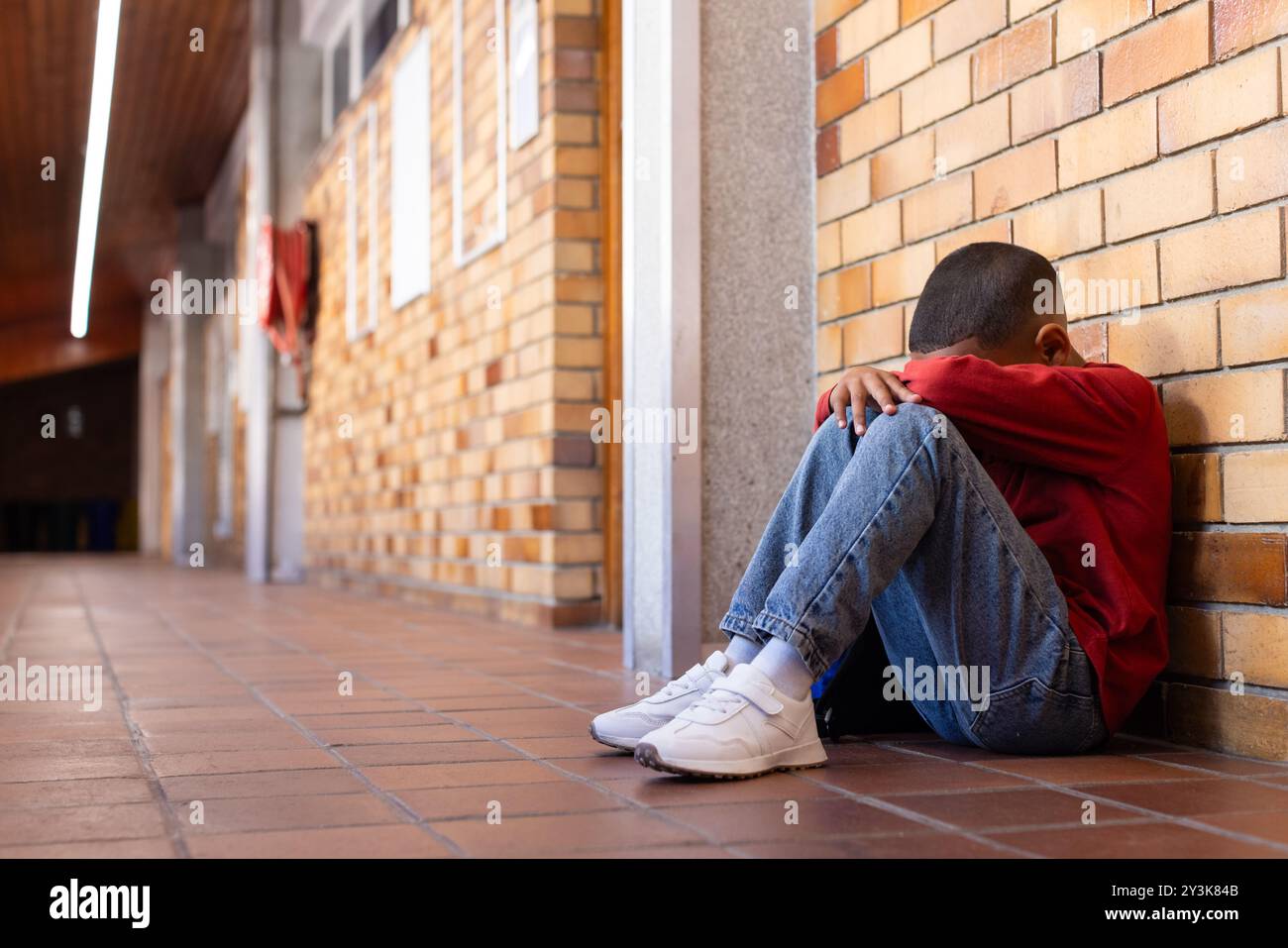 Feeling Sad Boy Images Premium Vector | Cute Little Boy Feel Sad